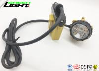 China Rechargeable LED Mining Headlamp 25000 Lux 10.4Ah Battery with 2A Charger for sale