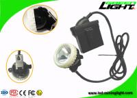 China Mining Cap Corded Lamp 4000lux IP67 6.6Ah Li-ion Battery 22hrs Working Time for sale