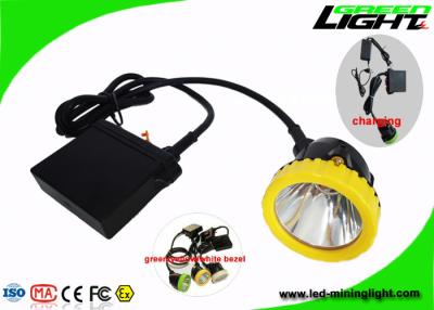 China Anti Corrosion Mining Hard Hat Headlamp 50000lux High Power LED Cap Light with 11.2Ah Battery for sale