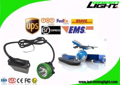 China Coal Mining Safety LED Headlamp 1W 3.7V 6.6Ah Li-ion Battery Fire Retardant SOS for sale
