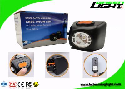 China Digital Cordless Mining Lights Safety Cap Lamps Recycles Battery Msha Approved for sale