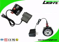 China Hazardous Locations Mining Hard Hat Lights Cap Lamps With Auxiliary Lights for sale