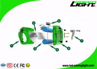 China Compact Cordless Led Miners Cap Lamp 6.8ah Rechargeable Battery Msha Approved for sale