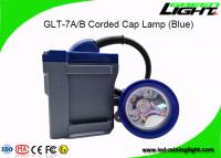 China Safety Mining LED Corded Cap Lamp High Brightness With 22hrs Working Time for sale