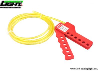 China Adjustable 1.8m Cable Stainless Steel Safety Lock Out for sale