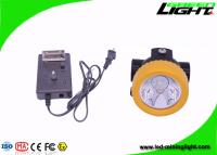 China Rechargeable Battery PC 3500Lux LED Miner Mining Lights for sale