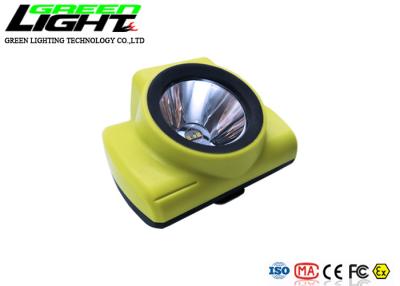 China IP68 18000LUX 6800mAh Rechargeable Cordless Mining Cap Lamp High Brightness LED Wireless for sale