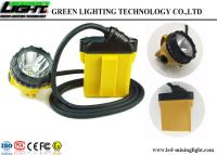 China SAMSUNG Battery Rechargeable LED Cap Lamp 25000 Lux 10.4Ah Mining Headlamp for sale