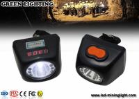 China Safety 4500 Lux 4.5Ah Underground Miner Cap Lamp for sale