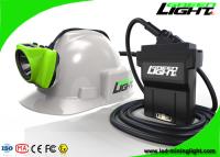 China 13600mAh 25000lux 2.96W Rechargeable LED Hunting Headlamp for Hard Hat for sale