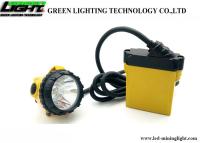 China 10.4Ah Lithium Battery Coal Miners Headlamp 25000lux 348Lum LED Cap Lamp for sale