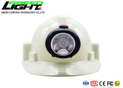 China 2.8Ah 3.7V 0.65W 4000LUX Underground Mining Cap Lamps for sale