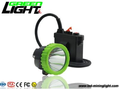 China 50000lux Rechargeable 650lum 3.7W Mining Cap Lamps for sale