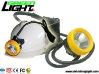 China Rechargeable 8000LUX 450mA ABS LED Miners Cap Lamp for sale