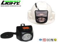 China 4.5Ah Li-Ion Battery 8000lux LED Miners Cap Lamp Cordless Mining Headlamp for sale