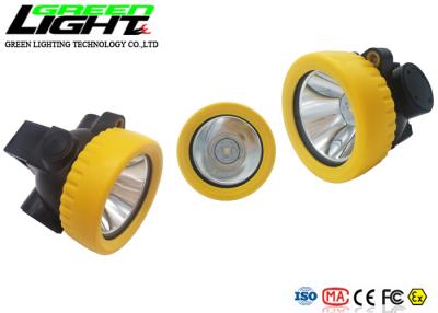 China Warm White 5000LUX 2200mAh IP68 Wireless Miner Cap Lamp for sale