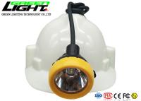 China 7.8Ah 12000lux LED Miners Cap Lamp 18h Working Time Explosion Proof for sale