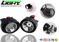 China ABS IP67 85Lum 4000lux 0.65W Coal Miners Head Lamp Rechargeable 2.8Ah Lithium Battery for sale