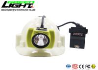 China 13.6Ah 530Lumen USB Rechargeable LED Mining Headlamp with OLED Display IP68 for sale