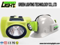 China PC 18000Lux CREE 6.8Ah Underground Cap Lamps IP68 for sale
