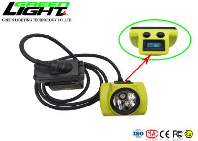 China 13.6Ah Battery 25000lux OLED Screen Coal Mining Lights for sale