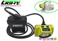 China 13600mAh 530LUM 25000LUX Rechargeable LED Headlamp for Mining Industrial for sale