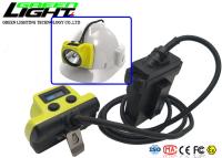 China IP68 13600mAh LED Miners Cap Lamp 530 Lumens 16000 Lux Mining Headlamp for sale