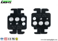 China Aluminum Slider Lockout Hasp 3 Holes 8.6mm Double Head Black Safety Lockout Hasp ISO14001 for sale