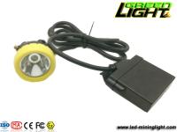 China IP68 6.6Ah 10000lux Underground Miners Cap Light with USB Charger for sale