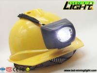 China 1200 Cycles 300mA 4500lux 1.11W Cordless Mining Lights IP68 for sale