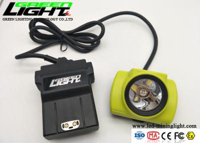 China IP68 Waterproof 25000lux 13.6Ah LED Miners Cap Lamp GLD-6 Mining Headlamp for sale
