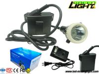 China Cordless Miners Cap Lamp 10000lux 6.6Ah Li-ion IP68 Waterproof Mining Light for sale