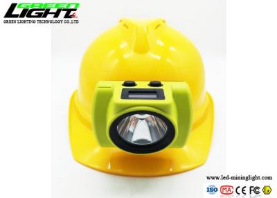 China PC ABS IP68 16hrs 18000lux LED Miners Cap Lamp E27 Base for sale