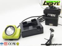 China Cordless Miners Cap Lamp 25000lux 530LUM 2.96W OLED Screen IP68 Waterproof for sale