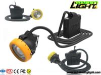 China 1.67W 6.6Ah 1000Lux Mining Cap Light For Underground Miners for sale