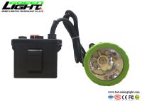 China Rechargeable LED Headlamp 11200mAh 50000lux 3.7W IP67 Mining Cap Light for sale