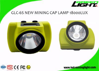 China IP68 Waterproof 232Lum 1.78W OLED Screen Cordless Cap Lamp for sale