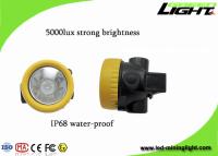 China 5000Lux 96lum 230mA 0.74W LED Mining Cap Lamp for sale