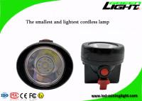 China Cordless IP67 Mining Headlamp 4000lux 0.65W 80lum 180mA 2.8Ah for sale
