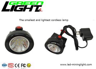 China Anti-Explosive Cordless Mining Light 0.65W 80lum IP67 Waterproof 4000lux LED Headlamp for sale