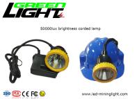 China GL6-B 5W 290lm 50000lux LED Miners Cap Lamp with 11.2Ah Li-ion Battery for sale