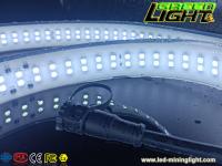 China IP68 Waterproof 2362lm/m LED Strip Light 220V AC SMD5050 144 LEDs per Meter for sale