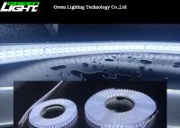 China Dual Row 6500k SMD5050 LED Silicone Strip Light 12W/M for sale