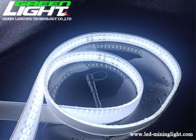 China IP68 Double Row SMD3528 LED Flexible Strip Light 220V 144LEDs/m 2000Lum for sale
