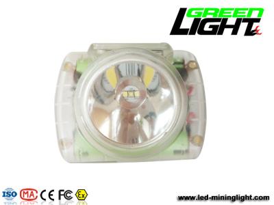China IP68 Rechargeable Cordless Miner Cap Lamp 0.96W 15000lux ATEX M1 for sale