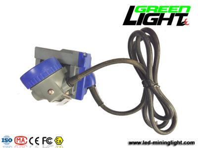 China PC Cord LED Miners Cap Lamp 216 Lumens 15000 Lux 6.6Ah Li-Ion Battery for sale