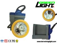 China Rechargeable Coal Miner Cap Light 216 Lumens 1.67W 6600mAh Li-ion Battery for sale