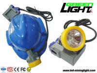 China 1.6W 216lm Rechargeable Mining Cap Lamp 15000lux CREE LED for Emergency for sale
