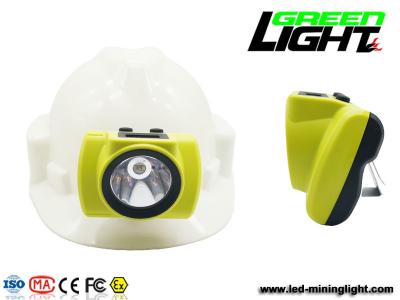 China 25000lux 4.2W Cordless Miners Cap Lamp 6500mAh Li-Ion Battery IP68 for sale