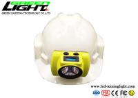 China 18000LUX 6.8Ah Rechargeable Mining Cap Lamps IP68 385LUM for sale